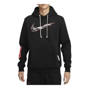 Nike Standard Issue Hoodie - Black/orange