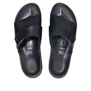 BIRKENSTOCK Almina Leather Platform Sandals