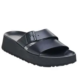 BIRKENSTOCK Almina Leather Platform Sandals