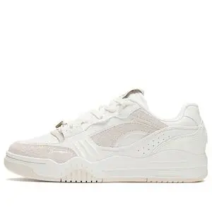 LI-NING Moon White Lace-up Sneakers - White/beige