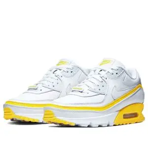 Nike X Undefeated Air Max 90 Sneakers - White/optic Yellow
