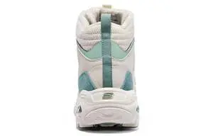 Sketchers Dlites 1.0 High Top Sneakers - White/blue