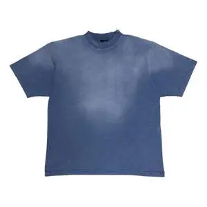 Balenciaga Hand-drawn T-shirt - Blue
