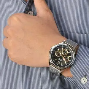Casio Analog Stainless Steel Watch With Dial