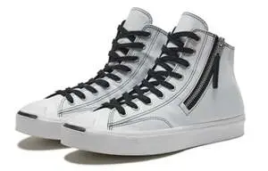 CONVERSE Jack Purcell Zip High Top Sneakers