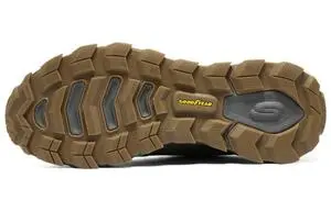 Sketchers Max Protect Athletic Sneakers - Grey/tan