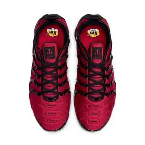 Nike Vapormax Plus Athletic Sneakers - Black/red