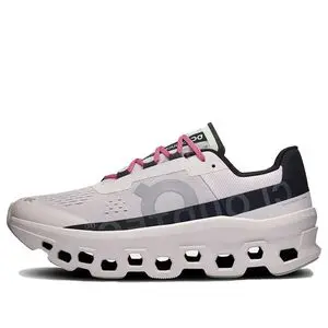 On Cloudmonster Sneakers - Frost/black
