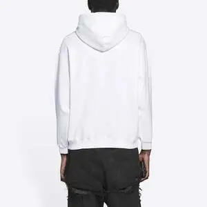 Balenciaga Bb Pixel Hoodie - White