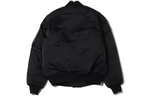JORDAN Air Essentials Statement Varsity Bomber Jacket - Black/sail