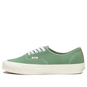 VANS Og Authentic Lx Loden Suede Low Top Sneakers - Green/orange/white
