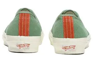 VANS Og Authentic Lx Loden Suede Low Top Sneakers - Green/orange/white
