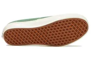 VANS Og Authentic Lx Loden Suede Low Top Sneakers - Green/orange/white