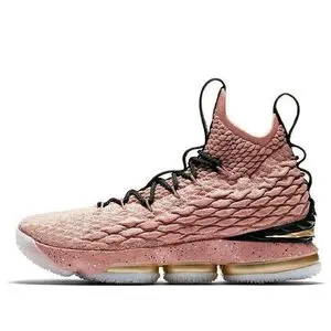 Nike Lebron 15 "hollywood" High Top Sneakers - Rust Pink