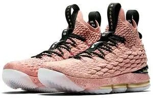 Nike Lebron 15 "hollywood" High Top Sneakers - Rust Pink