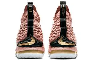 Nike Lebron 15 "hollywood" High Top Sneakers - Rust Pink