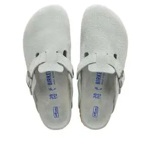 BIRKENSTOCK Boston Soft Footbed Clogs - Pure Sage