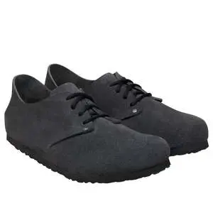 BIRKENSTOCK Maine Derby Shoes - Charcoal
