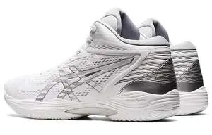 Asics High Top Basketball Sneakers - White/gray