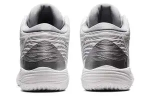 Asics High Top Basketball Sneakers - White/gray