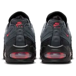 Nike Max 95 Og "big Bubble" Sneakers - Black/bright Crimson/anthracite