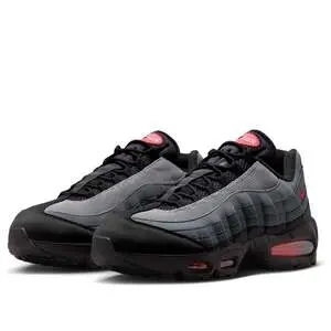 Nike Max 95 Og "big Bubble" Sneakers - Black/bright Crimson/anthracite