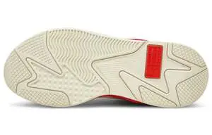 PUMA Rs-x "pop" Marshmallow Poppy Red Sneakers - White