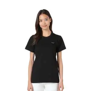 Play Comme Des Garcon Heart T-shirt - Black