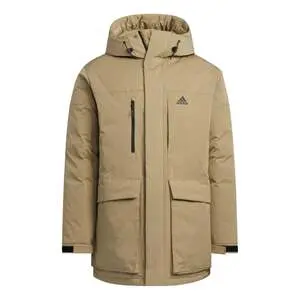 Adidas Down Parka With Logo