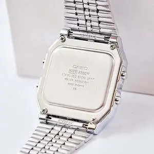 Casio Stainless Steel Digital Watch