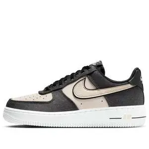 Nike Force 1 '07 Se 'denim Black Net' Low Top Sneakers - Denim/black Net