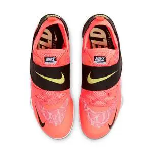 Nike Pole Vault Elite Track Spikes - Red/black