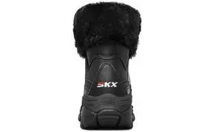 Sketchers Energy Lace-up Fur Trimmed Athletic Boots