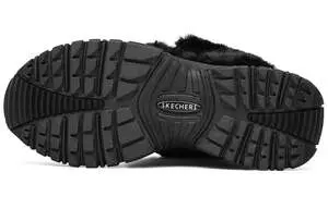 Sketchers Energy Lace-up Fur Trimmed Athletic Boots