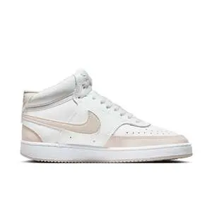 Nike Court Vision Mid Sneakers - White/tan