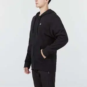 Adidas Logo Woven Zipper Hooded Jacket - Default Color