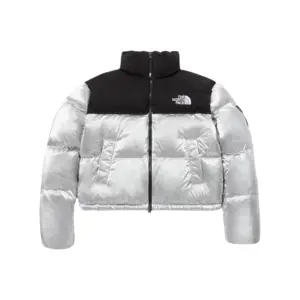 The North Face The North Face White Label Novelty Nuptse Down Jacket Black/silver