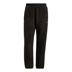 Adidas Originals Plush Stay Warm Bundle Feet Sports Pants/trousers/joggers Black - Default Color