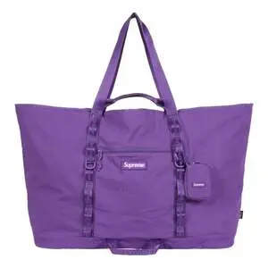 Supreme Ss26 Tote Bag With Utility Pouch - Purple