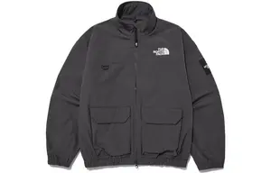The North Face Fw22 Logo Crop Jacket - Grey