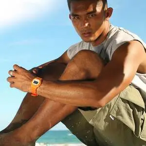 Casio G-shock Square Watch - Orange