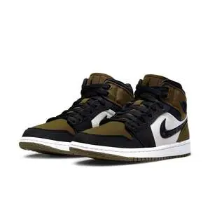 JORDAN 1 Mid Se "olive Toe" Sneakers
