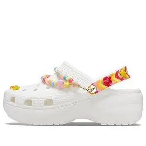 Crocs White Platform