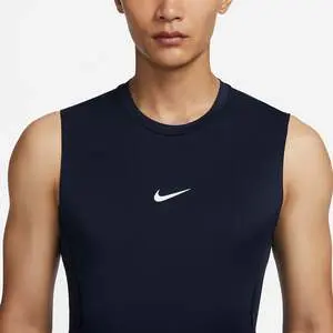 Nike Pro Dri-fit Tight Sleeveless Fitness Top - Black