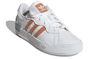 Adidas Rey Galle "white Hazy Copper" Sneakers - White/orange