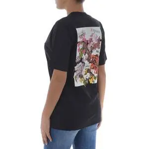 Off-White Flower Arrows Sketch" Short Sleeve T-shirt
