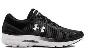 Under Armour Charged Intake 3 Athletic Sneakers - Black