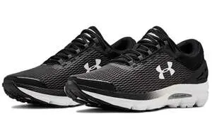 Under Armour Charged Intake 3 Athletic Sneakers - Black