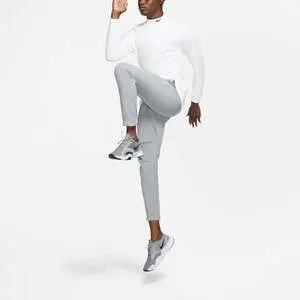 Nike Pro High Collar Training Long Sleeve Top - White