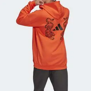 Adidas M Urb Tiger Oh Logo Hoodie